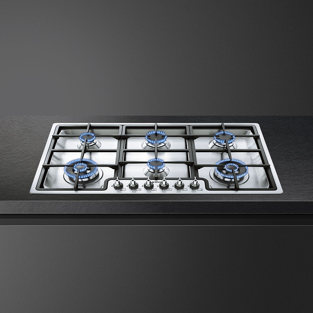 Parrilla de Gas 90cm Smeg PGF96K-4 – Kitch