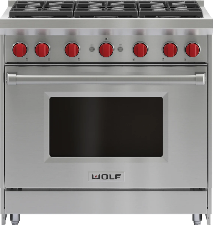 Estufa de Gas 36" Wolf GR366 – Kitch